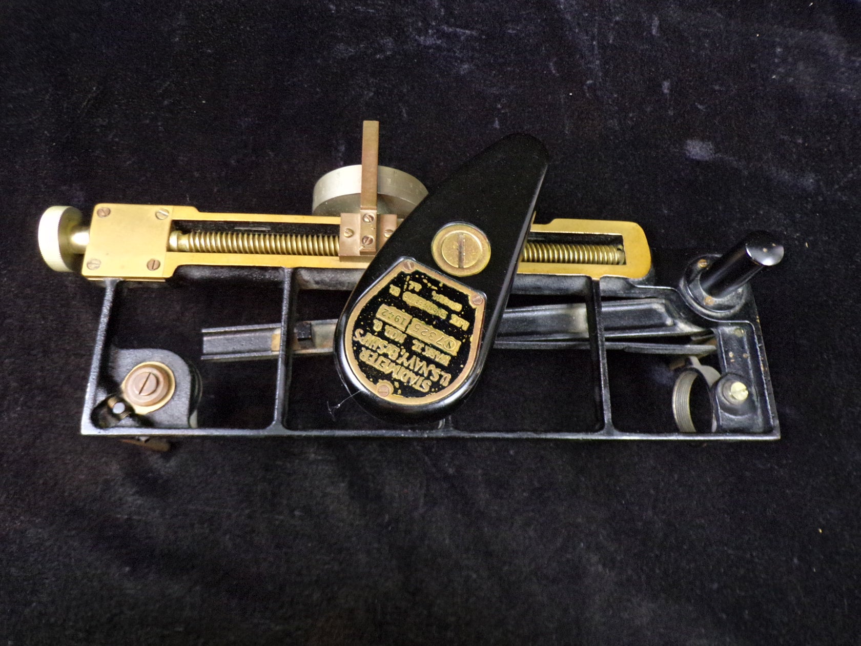 WWII Era Stadimeter, U.S. Navy Bu. Ships 1942 – Annapolis Maritime Antiques