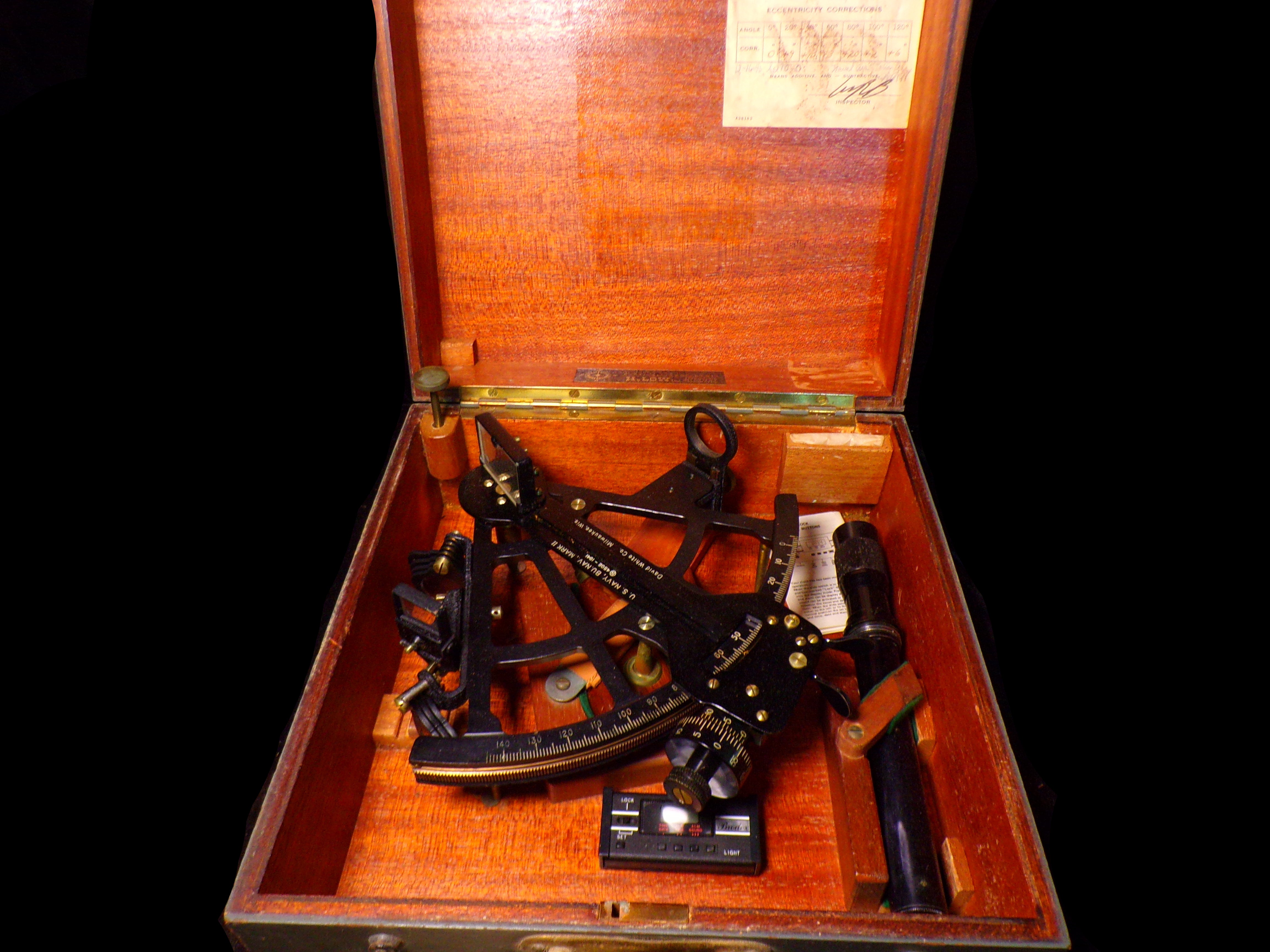 U.S. Navy Mark II sextant – Annapolis Maritime Antiques