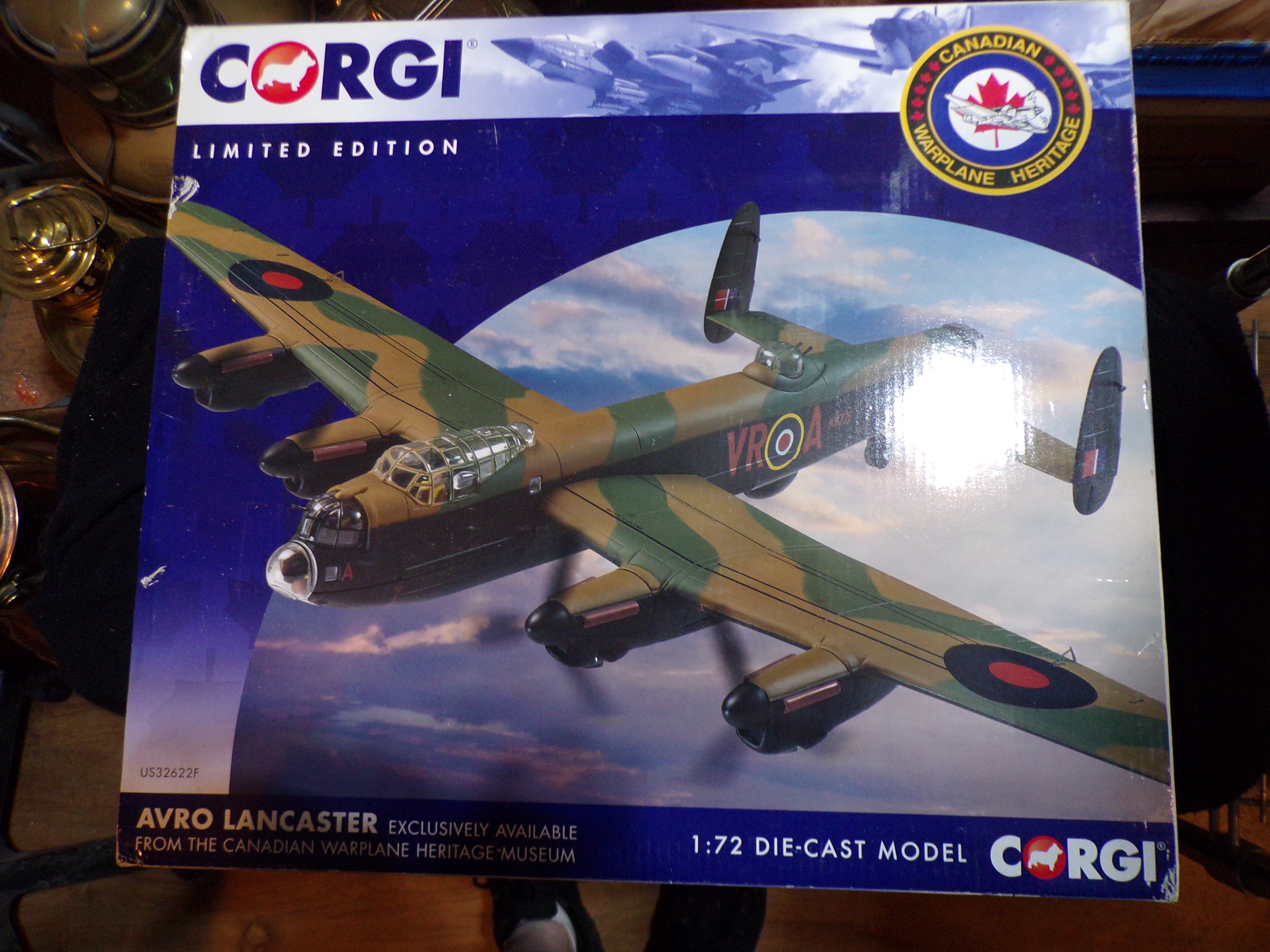 Corgi Limited Edition Avro Lancaster Die-Cast Model – Annapolis ...