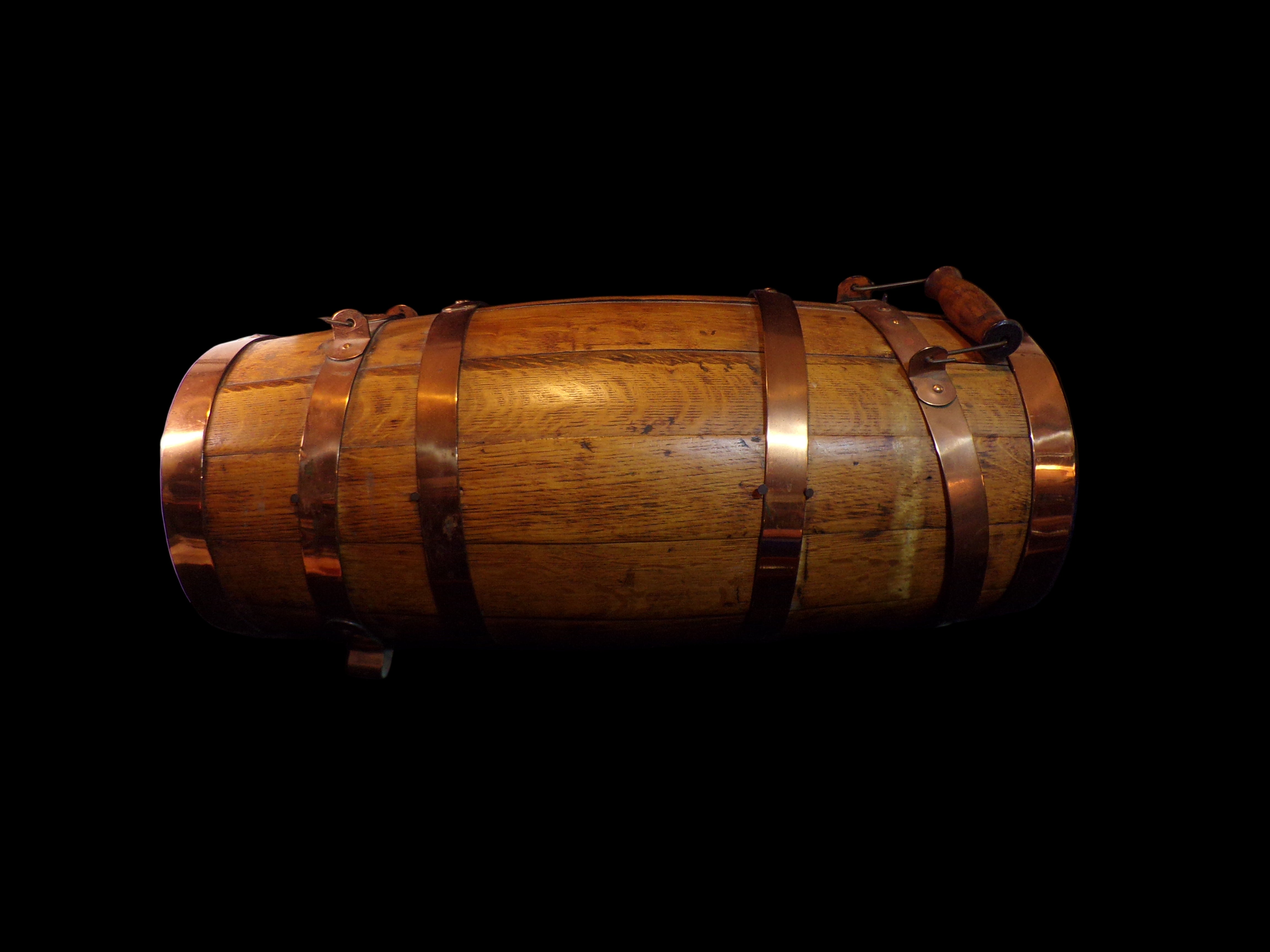 Authentic Ship’s Lifeboat Water Cask – Annapolis Maritime Antiques