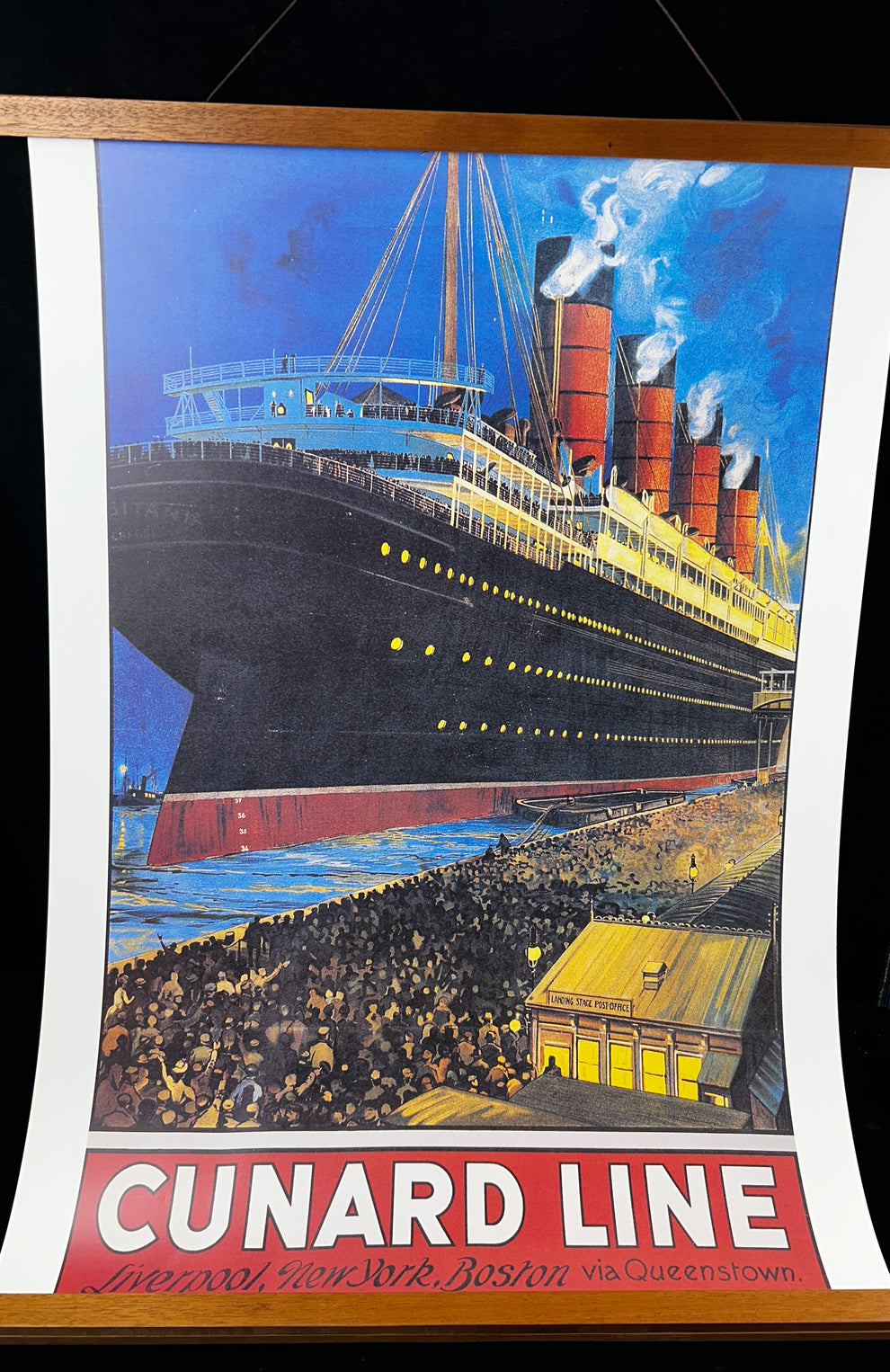 Cunard Line Poster – Annapolis Maritime Antiques