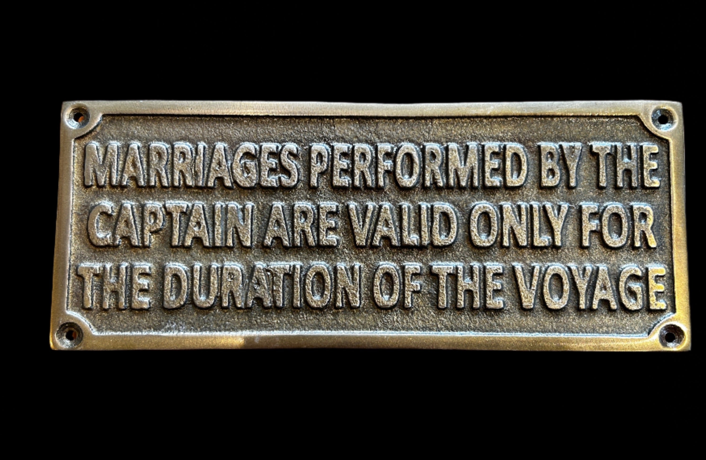 Marriages Performed Sign – Annapolis Maritime Antiques