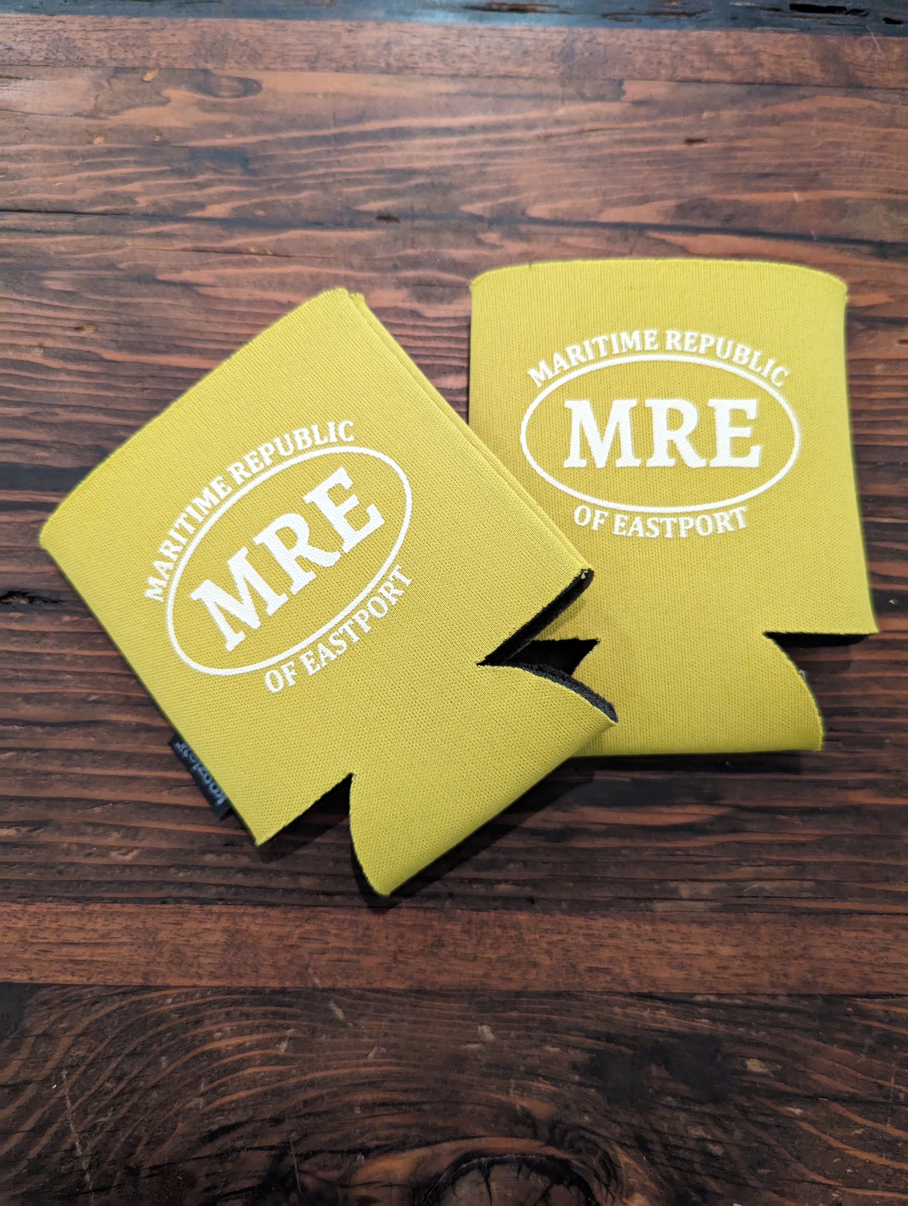 MRE Drink Koozie, Yellow – Annapolis Maritime Antiques