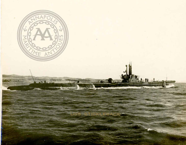 USS Stickleback (SS-415) Submarine – Annapolis Maritime Antiques